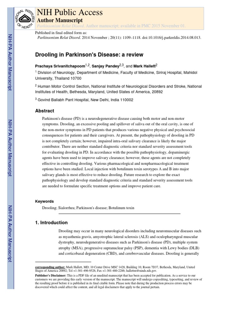 Drooling | PDF | Esophagus | Medicine