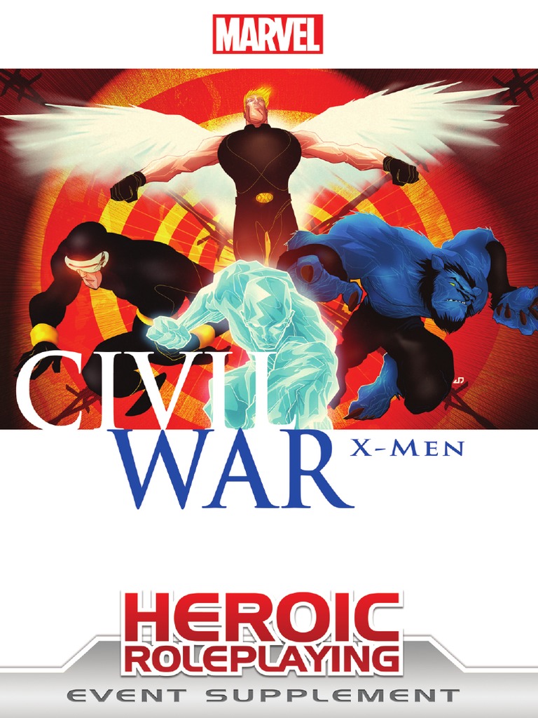 Marvel Heroic RPG - Civil War - X-Men | Marvel Entertainment ...