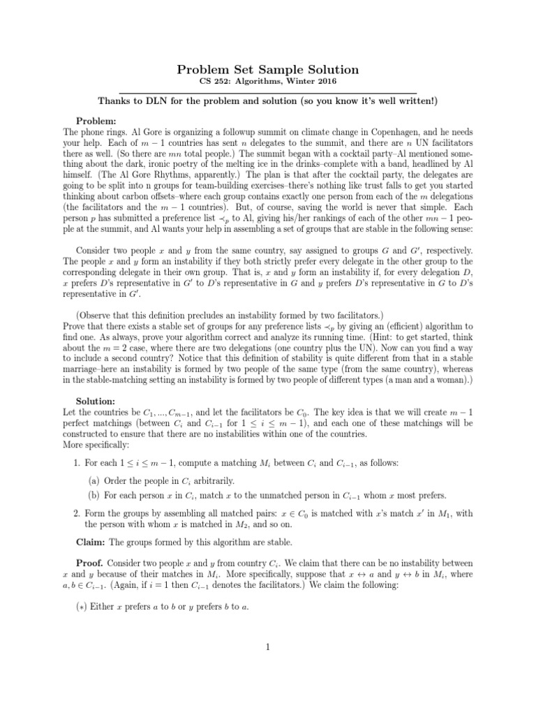 PS Sample | Download Free PDF | Algorithms | Mathematical Concepts
