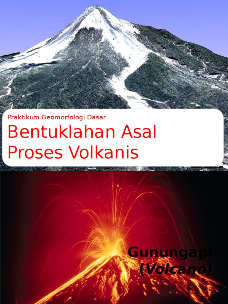 Acara 5 - Bentuklahan Asal Proses Vulkanik | PDF