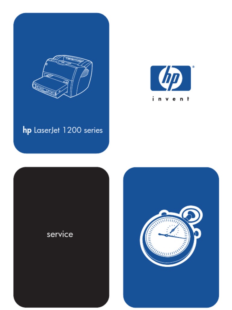 HP Laserjet 1200 1220 Service Manual PDF | PDF | Printer (Computing ...