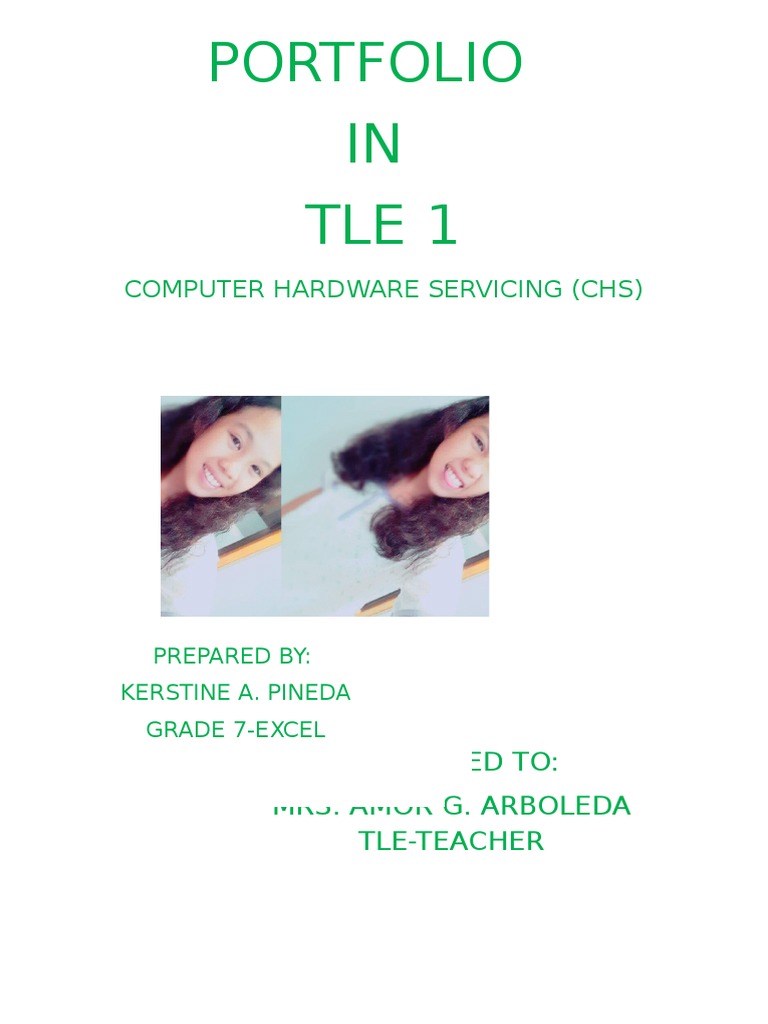 Portfolio IN Tle 1: Computer Hardware Servicing (CHS) | PDF