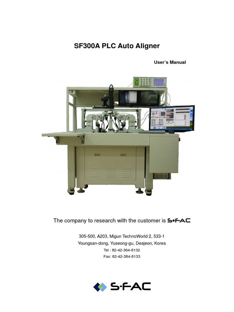 SF300A Manual-Rev 00