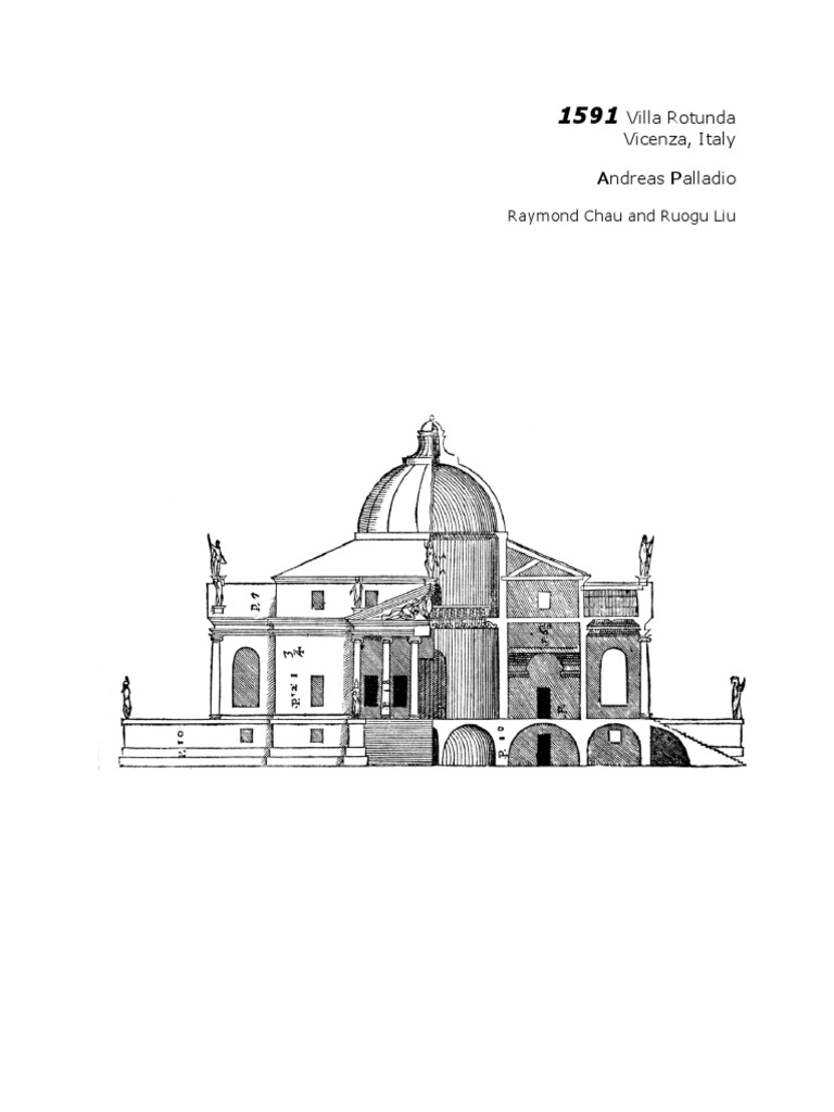 Raymond Chau and Ruogu Liu - Palladio Villa Rotonda PDF | PDF