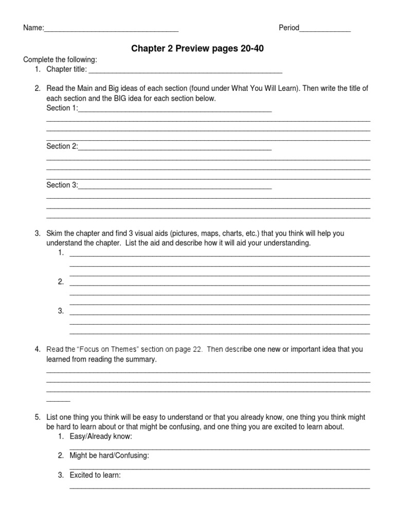 Chapter 2 Preview | PDF