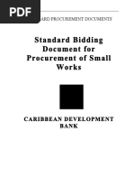 World Bank Standard Bidding Documents | PDF | Specification (Technical ...