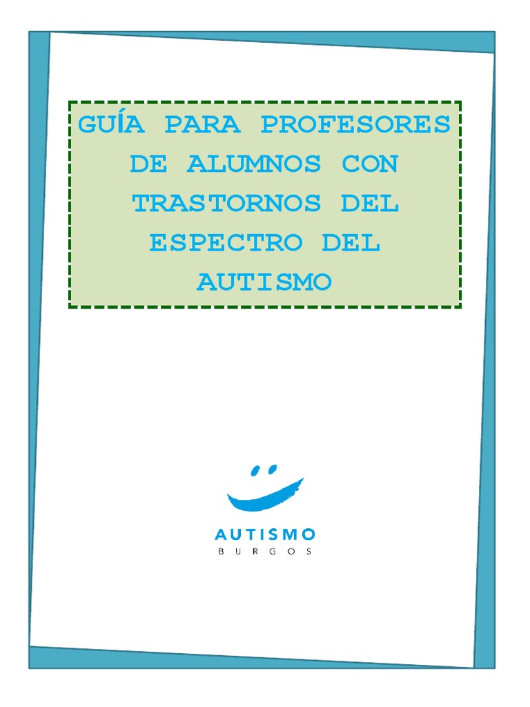 Guía para Profesores Con Alumnos TEA | PDF | Autismo | Aprendizaje