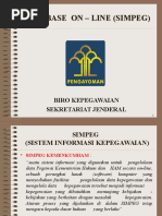 Transformasi SIMPEG 5 Kemenag | PDF | Karier & Perkembangan | Bisnis