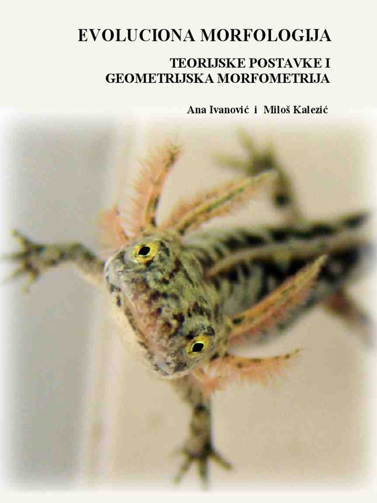 Evoluciona Morfologija Prikaz | PDF