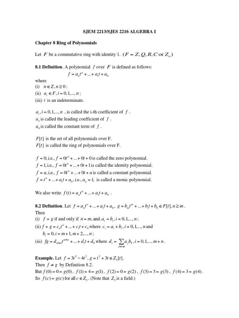 Abstract Algebra | PDF | Discrete Mathematics | Algorithms