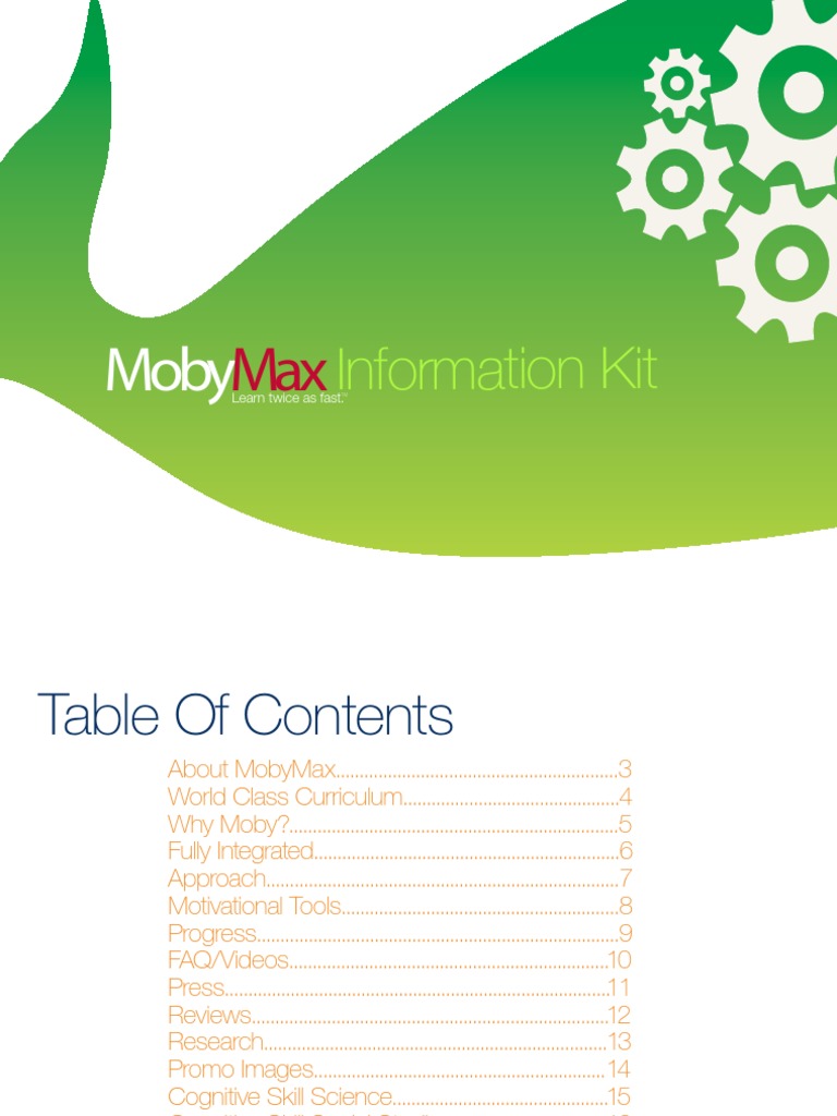 Infokit | PDF | Curriculum | Fluency