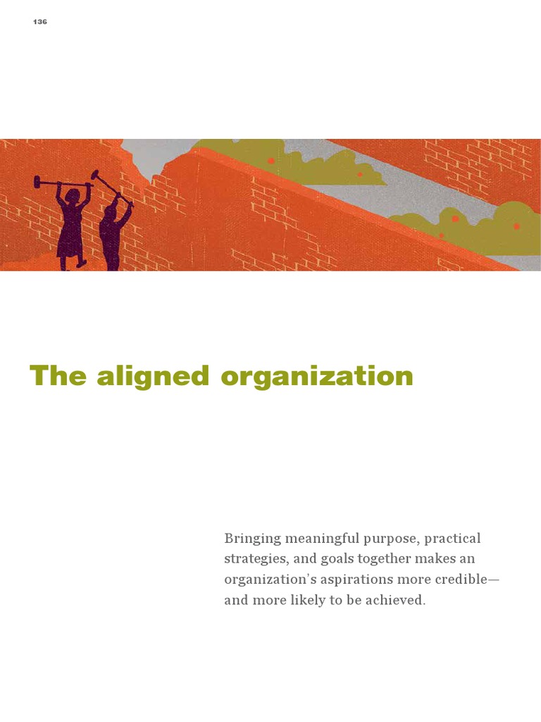 The Aligned Organization | PDF | Strategic Management | Leadership