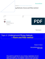 Shortwall Mining Method | PDF | Nature