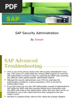 SAP Security Authorization - Trace & Checks | PDF | User (Computing) | Kernel (Operating System)