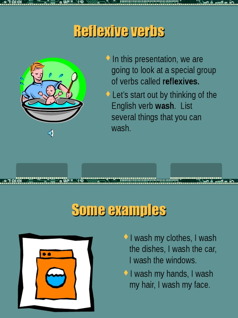 Reflexive Verbs | PDF | Rules | Onomastics