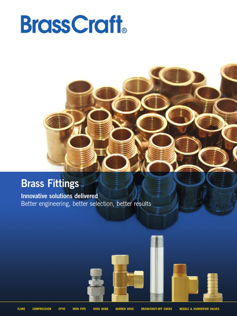 0302 Brass Fittings Catalog PDF | PDF