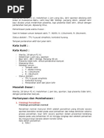 Bidang Hodge Bidang Penurunan Kepala Janin | PDF