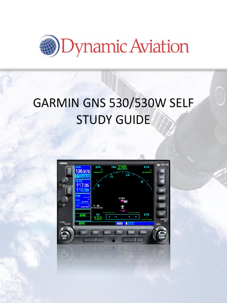 GNS 530 Self Study | PDF | Air Traffic Control | Global Positioning System