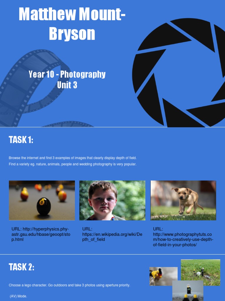 Unit3aperture Matthew Mount-Bryson | PDF