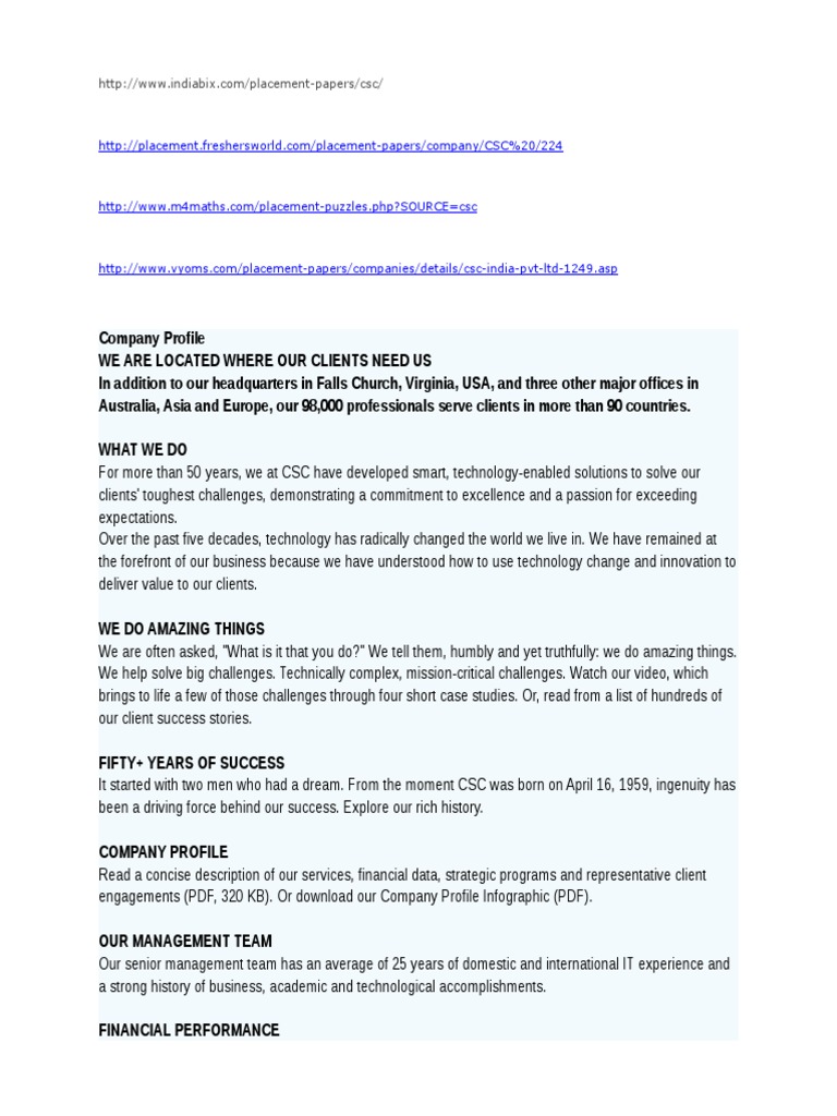 CSC Model Papers | PDF | C (Programming Language) | Outsourcing