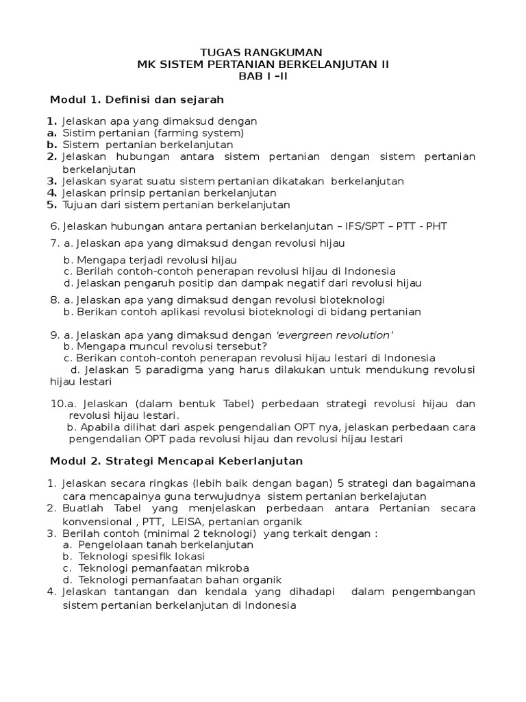 Tugas SPB-BAB I-II | PDF