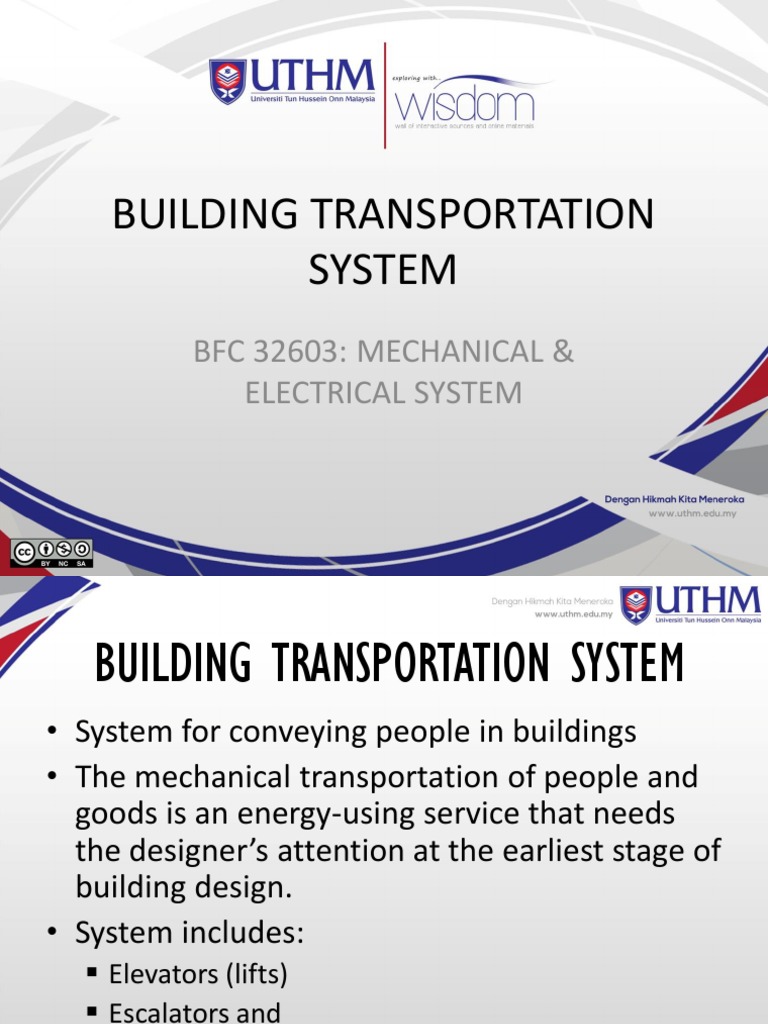 High Rise Building Transportation | PDF | Escalator | Elevator