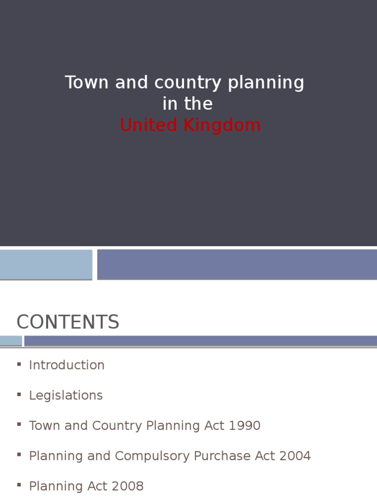 Planning Norms Uk 20-01-14 | PDF | United Kingdom | Act Of Parliament