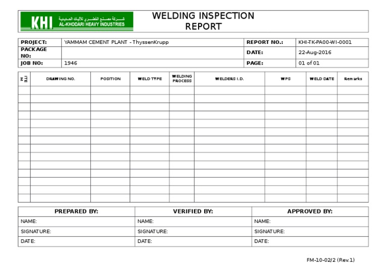 weld-visual-inspection-report-pdf