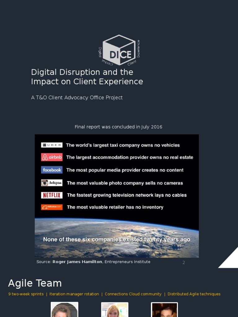 B2B Digital Disruption and Client Experience | PDF | Strategic ...