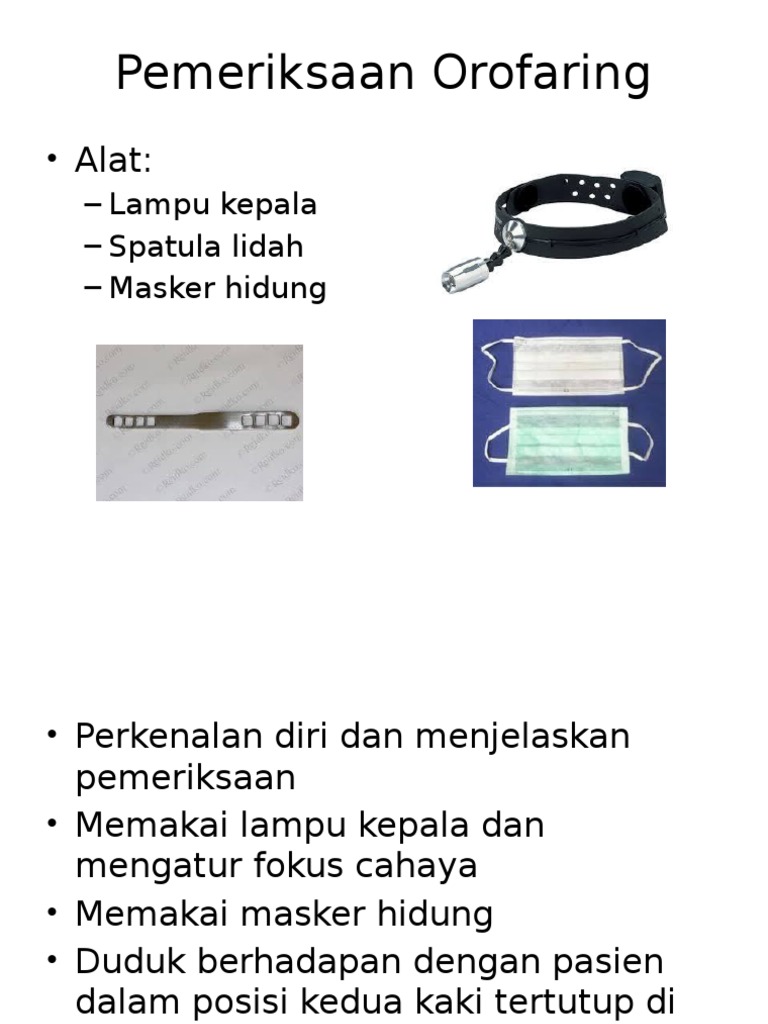 Pemeriksaan Orofaring | PDF