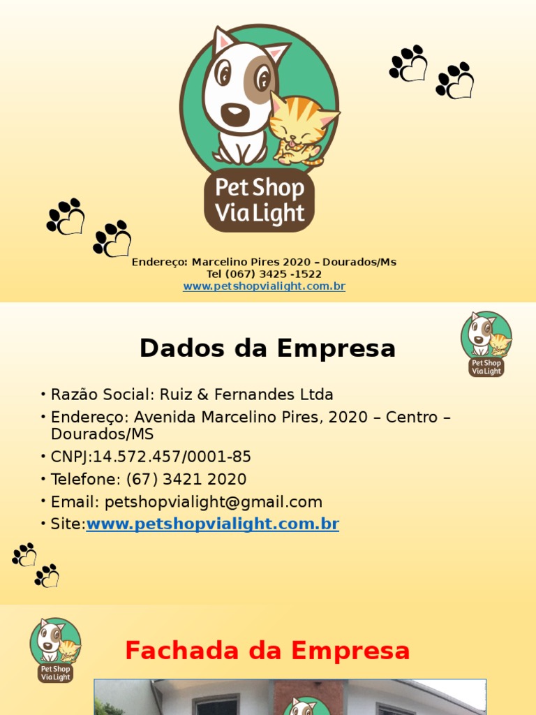 Plano de Negócios Modelo PEt Shop | Plano de Negócios | Qualidade ...