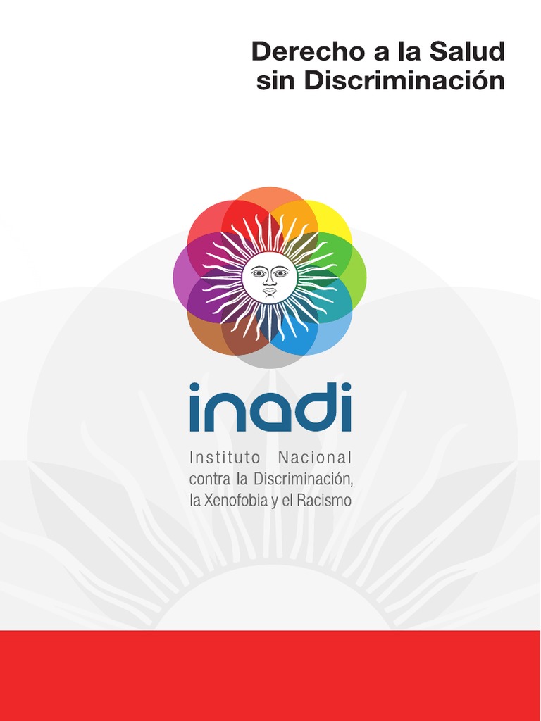 INADI Derecho A La Salud Sin Discriminacion | PDF | Invalidez ...