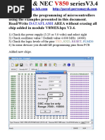 PCM Flash Pinout Overview Guide | PDF