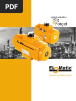 EL O Matic - F - Brochure Metric | PDF | Actuator | Valve