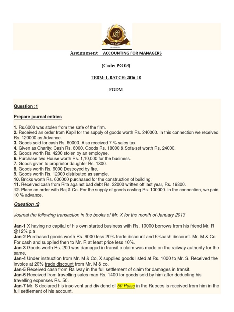 Afm Questions PDF | PDF | Debits And Credits | Payments