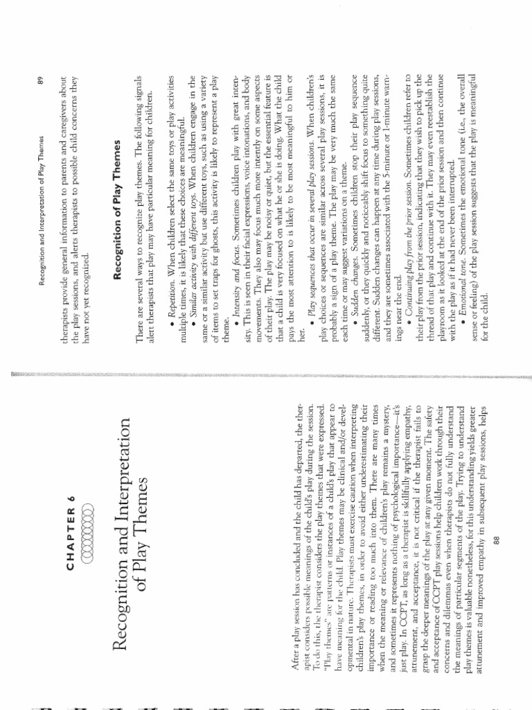 Child Centered Play Therapy | PDF