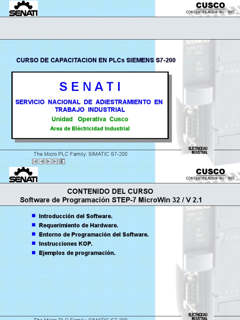 Training on SIMATIC S7-200 PLCs: An Introduction to Programming with ...