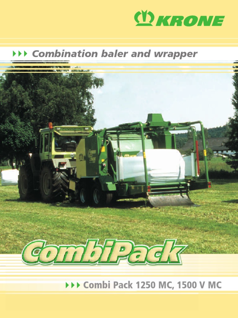 Krone Combi Pack 1500/1250 Overview | PDF | Nature