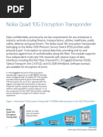 Nokia 7750 SR and 7450 ESS MDA e XP and MDA e Data Sheet EN | PDF ...
