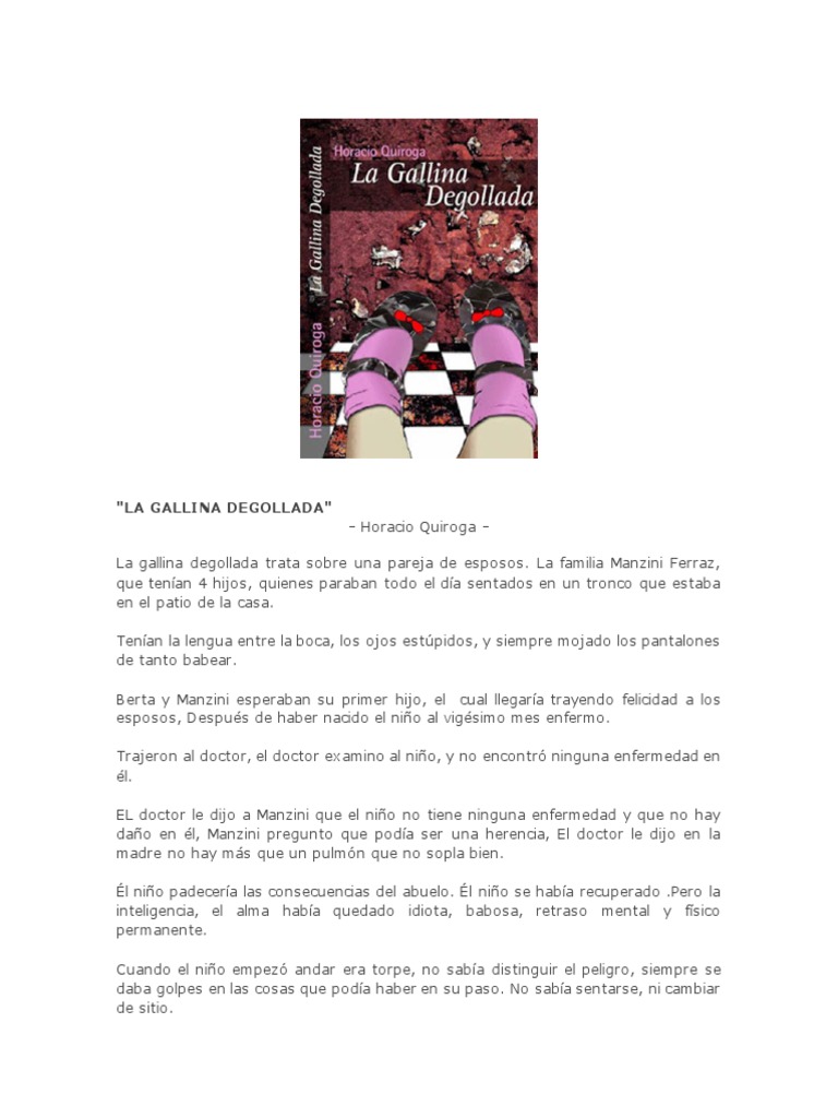 La Gallina Degollada | PDF | Bienestar | Medicina