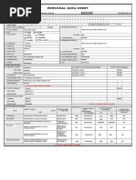 Biodata | PDF | Labour | Employment