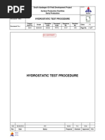Pre-Hydrotest Check List-Format | PDF