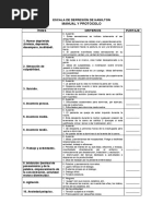 Escala Catatonía BFCRS Completa Con Puntajes | PDF | Sicología ...