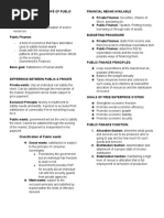 Introduction to Public Finance | PDF | Public Finance | Fiscal Policy