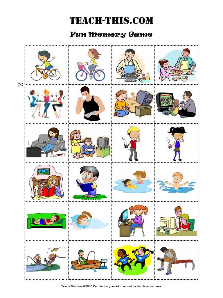 fun-memory-game.pdf | Cognition | Psychology & Cognitive Science