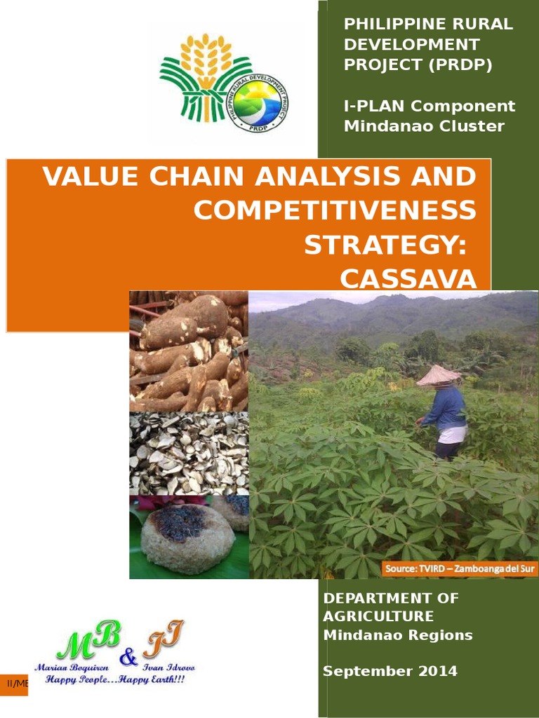 Cassava Value Chain Analysis | PDF | Mindanao | Agriculture