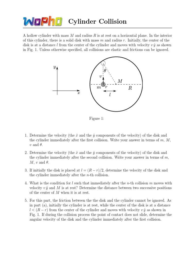 Cylinder Collision | PDF