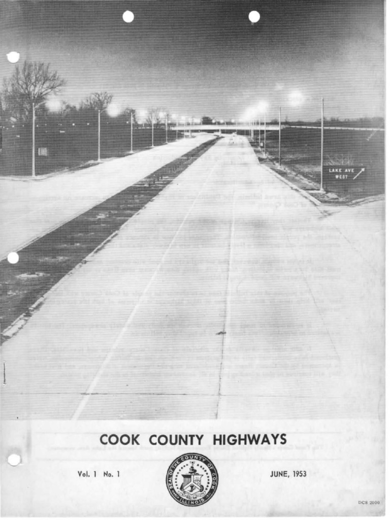 Cook County Highway News 1953 - 1959 | PDF | Controlled Access Highway ...