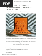 Cómo hacer un libro pop up fácil | PDF