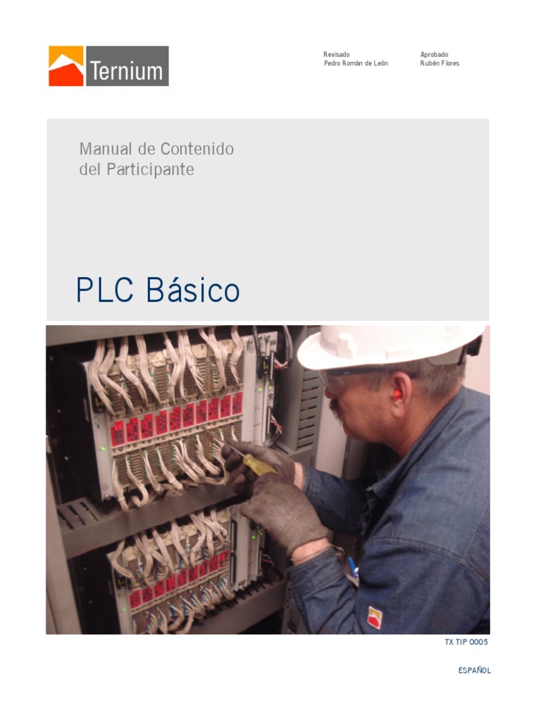 Manual de PLC Básico para Empleados | PDF | Controlador lógico ...